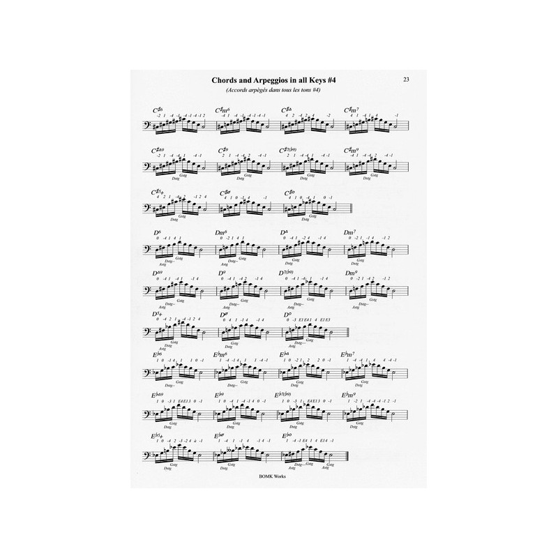 Bass Fundamental - Exercices essentiels pour contrebassistes